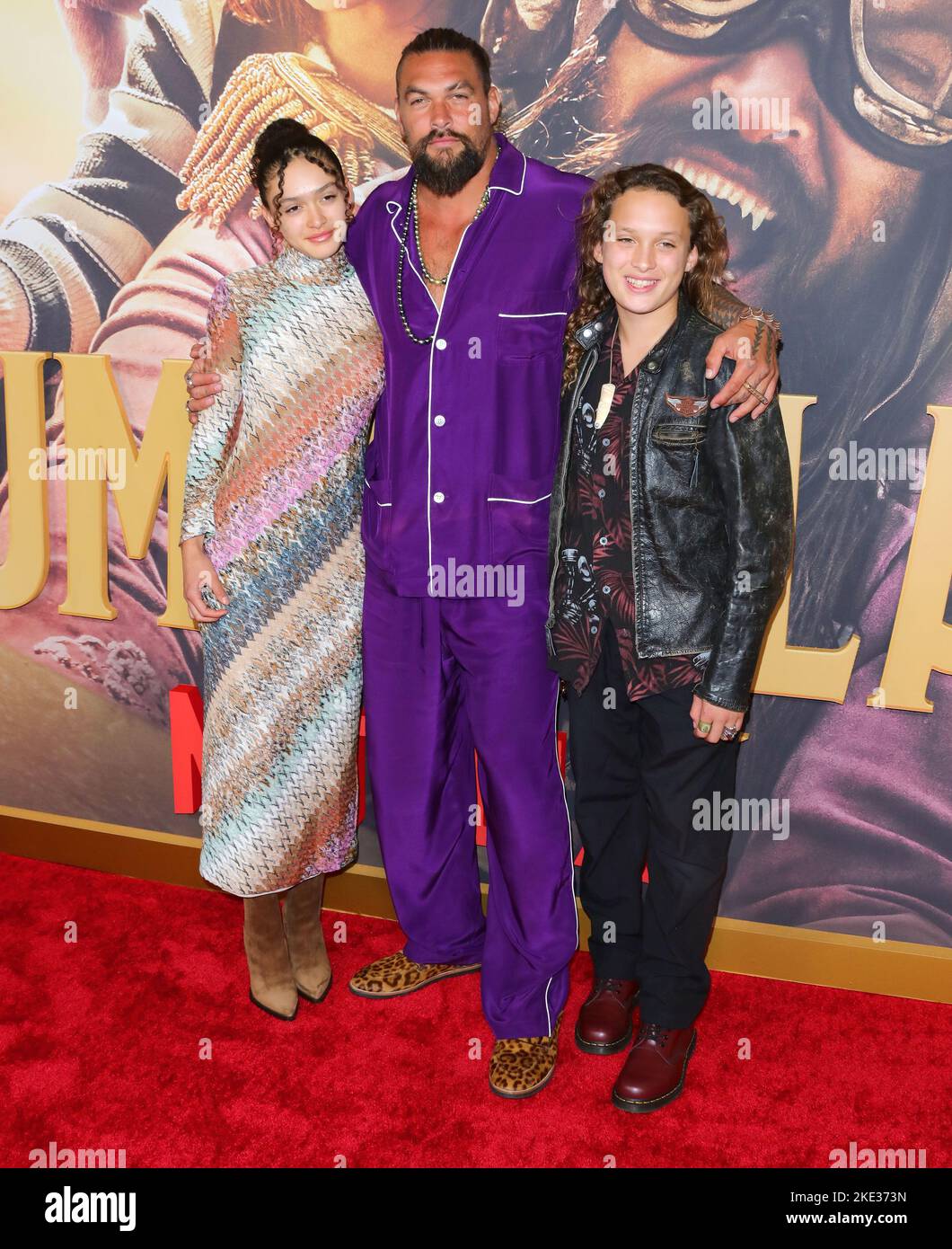 Lola lolani Momoa, Jason Momoa, Nakoa Wolf Momoa arrives at The World ...