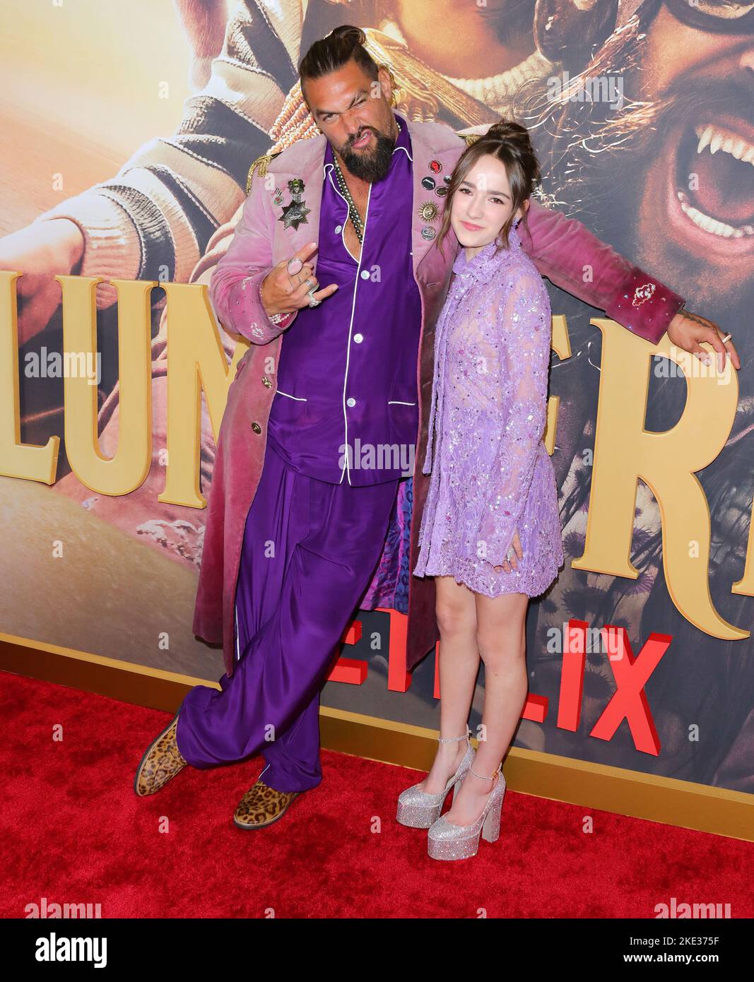 Jason Momoa, Marlow Barkley arrives at The World Premiere of ...