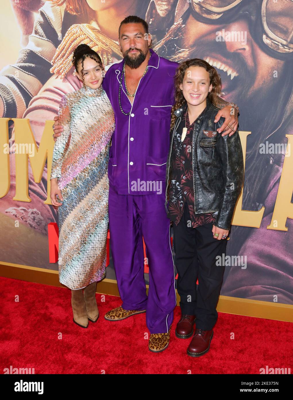 Lola lolani Momoa, Jason Momoa, Nakoa Wolf Momoa arrives at The World ...