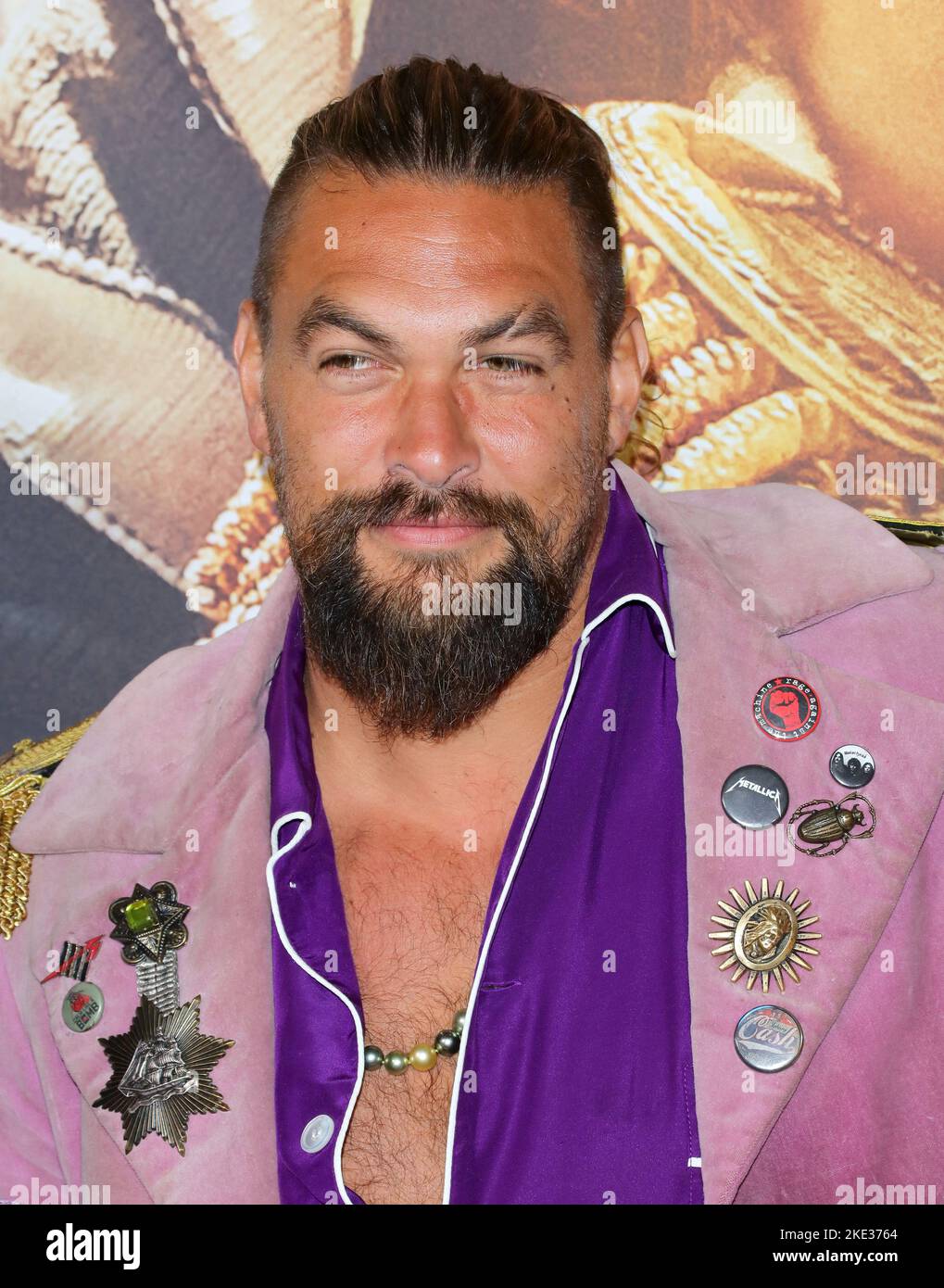 Jason Momoa arrives at The World Premiere of SLUMBERLAND held at ...