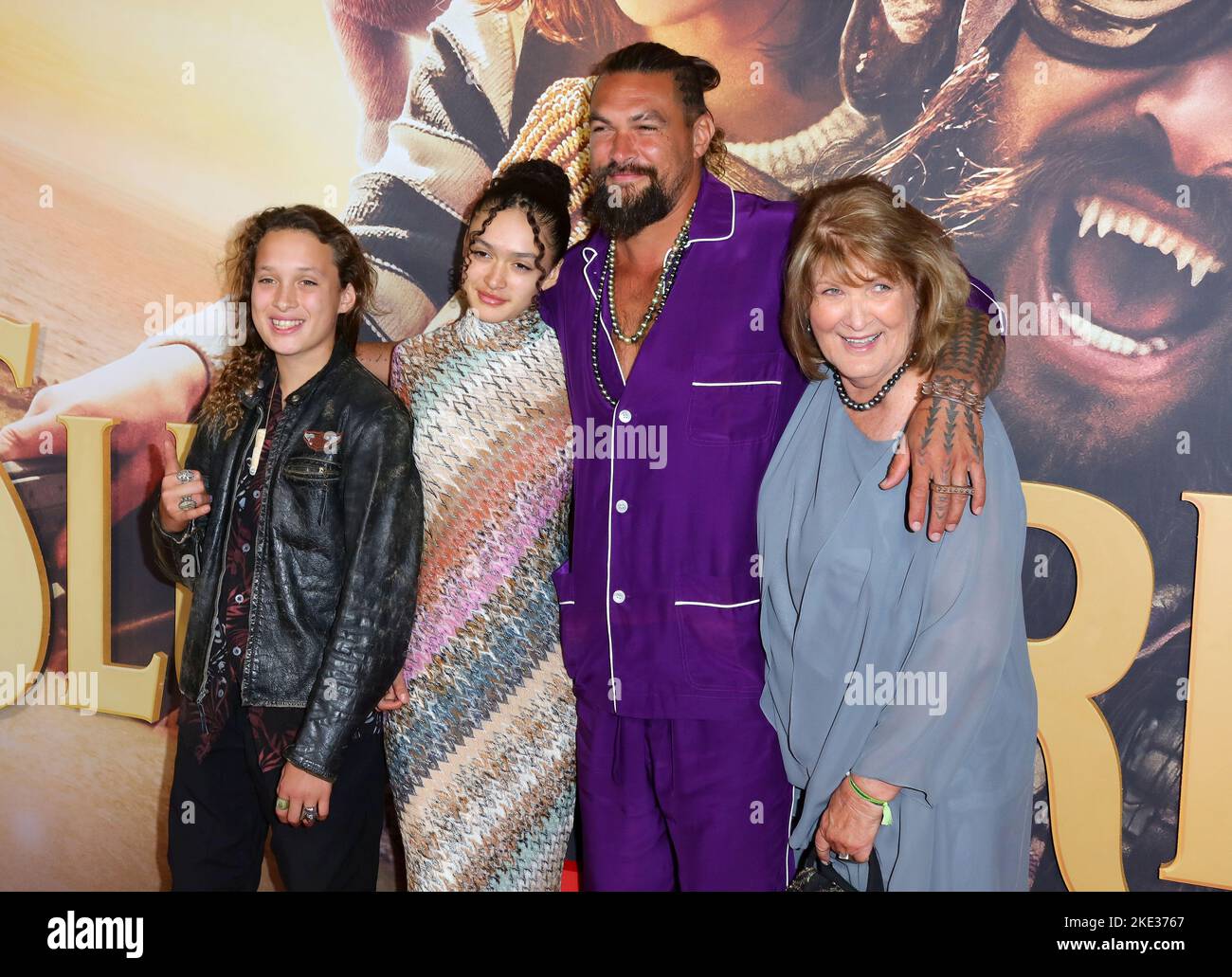 Century City, USA. 09th Nov, 2022. Lola lolani Momoa, Jason Momoa ...