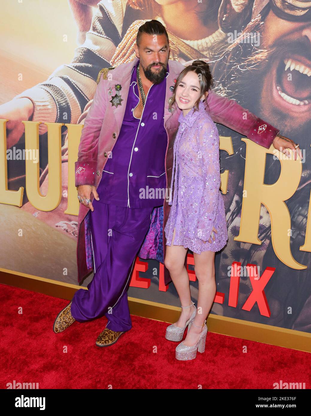 Jason Momoa, Marlow Barkley arrives at The World Premiere of ...