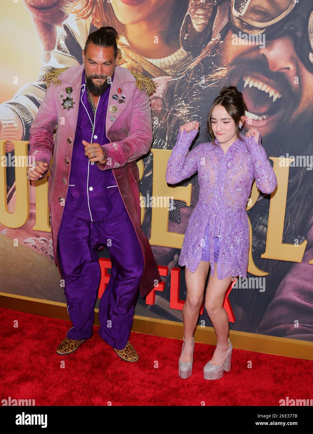 Jason Momoa, Marlow Barkley arrives at The World Premiere of ...