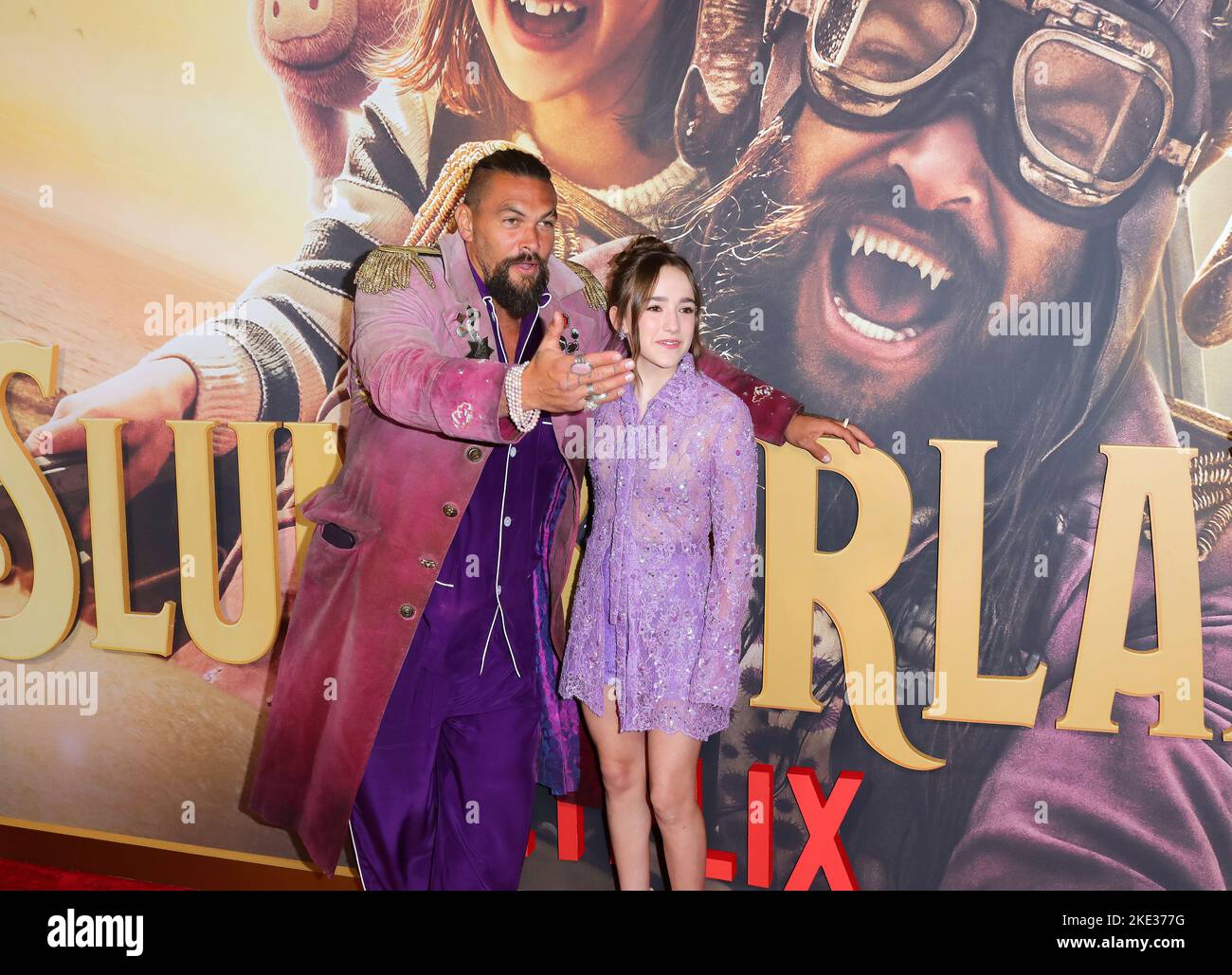 Jason Momoa, Marlow Barkley arrives at The World Premiere of ...