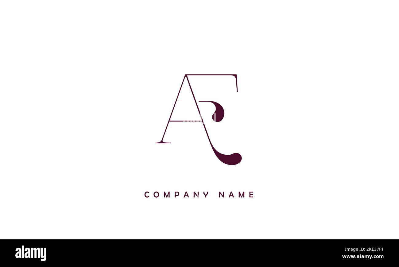 Af real estate logo Stock Vector Images - Alamy