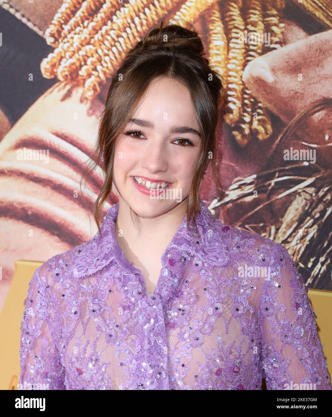 Marlow Barkley arrives at The World Premiere of SLUMBERLAND held at Westfield Century City in ...