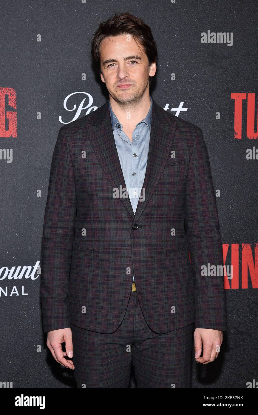 Vincent Piazza attends the Paramount+ Tulsa King premiere at Regal ...