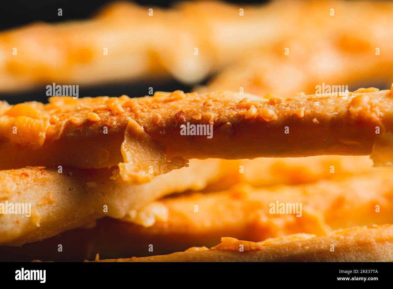 Grissini with Parmesan Cheese, also known as breadsticks, grissino, or dipping sticks, are ...