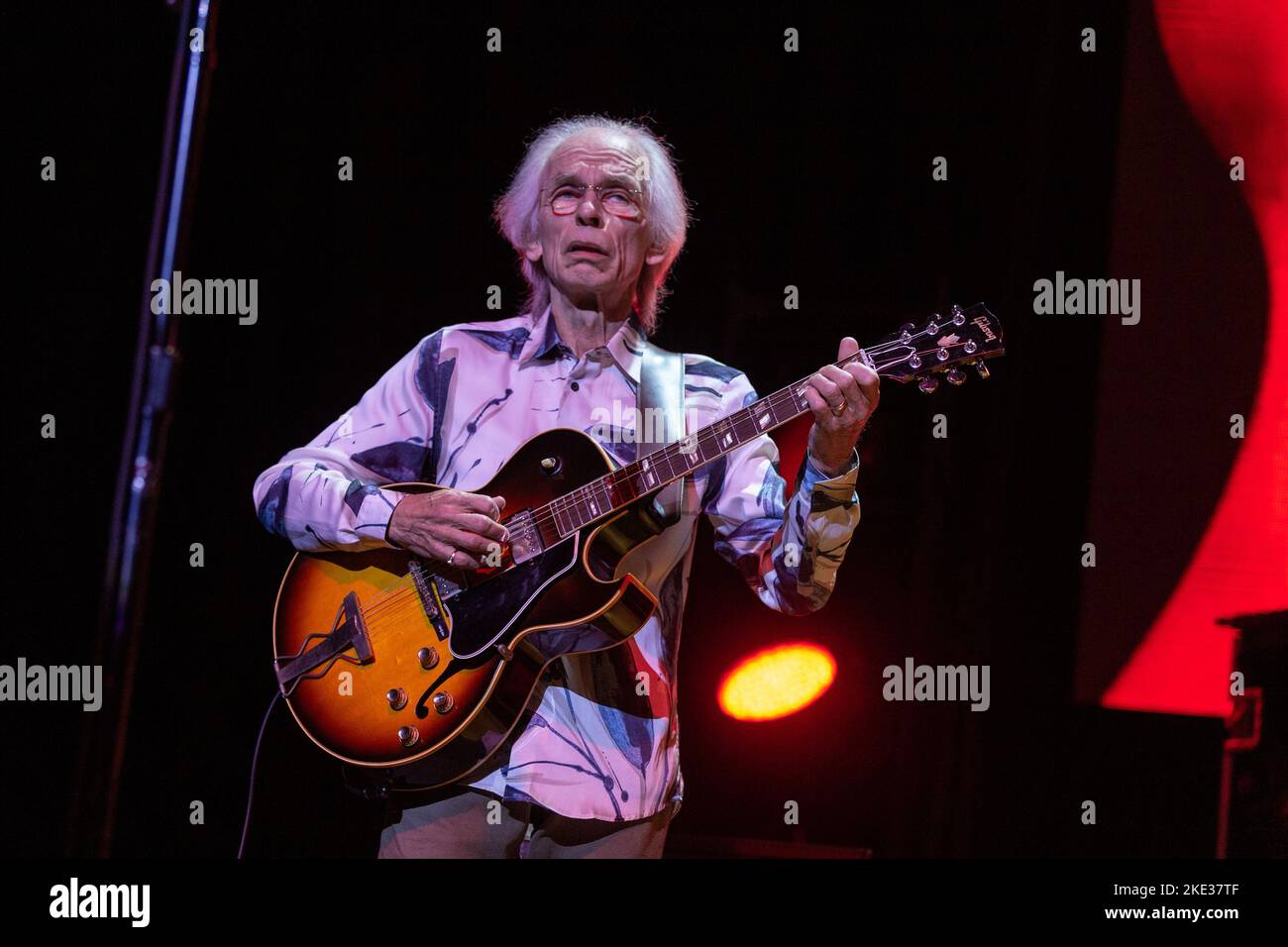 Steve Howe of Yes at the Orpheum Theater on November 9, 2022, in ...