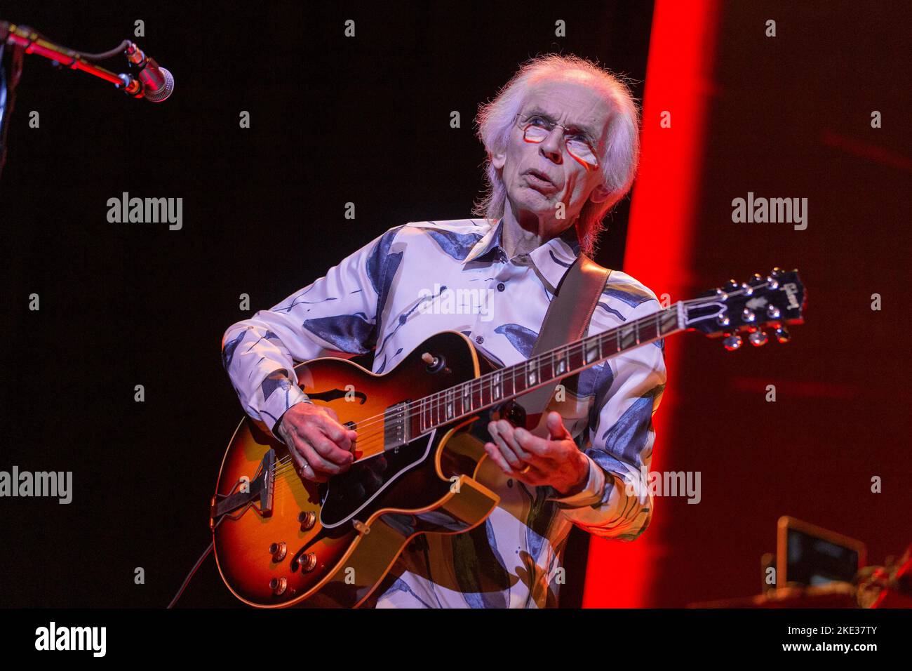 Steve Howe of Yes at the Orpheum Theater on November 9, 2022, in ...