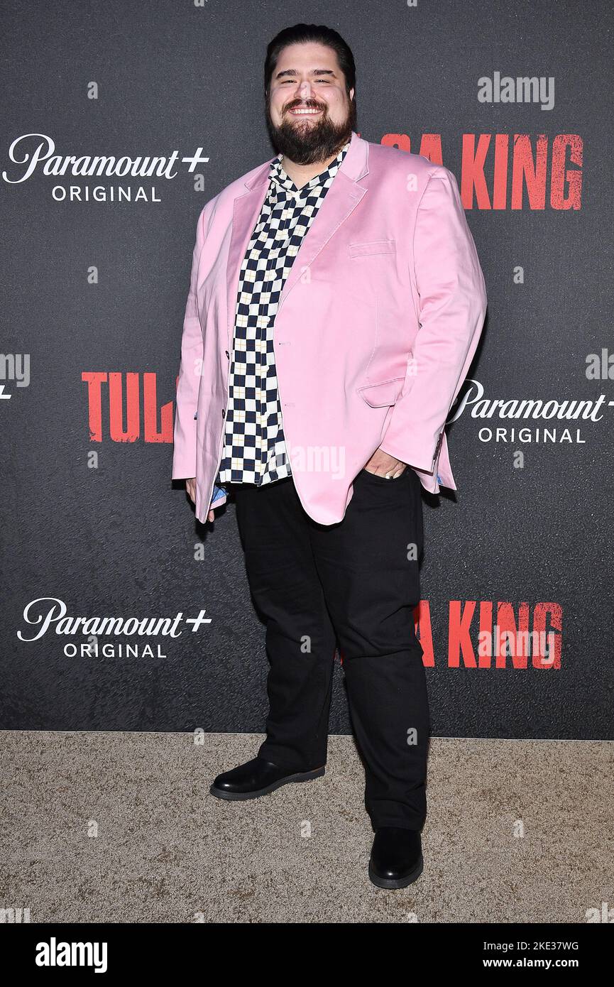 New York, USA. 09th Nov, 2022. Justin Garcia-Pruneda attends the ...