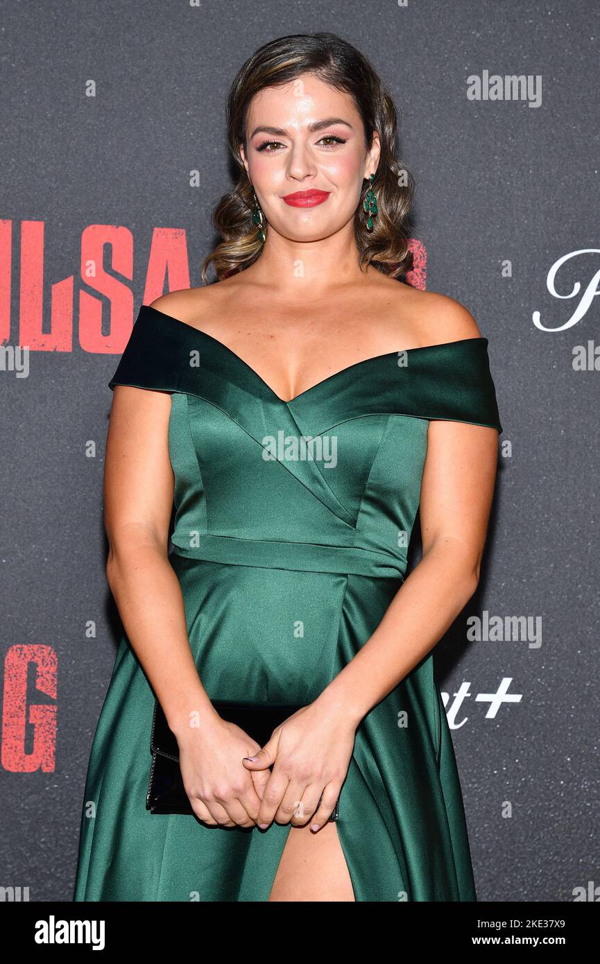 New York, USA. 09th Nov, 2022. Tatiana Zappardino attends the Paramount ...