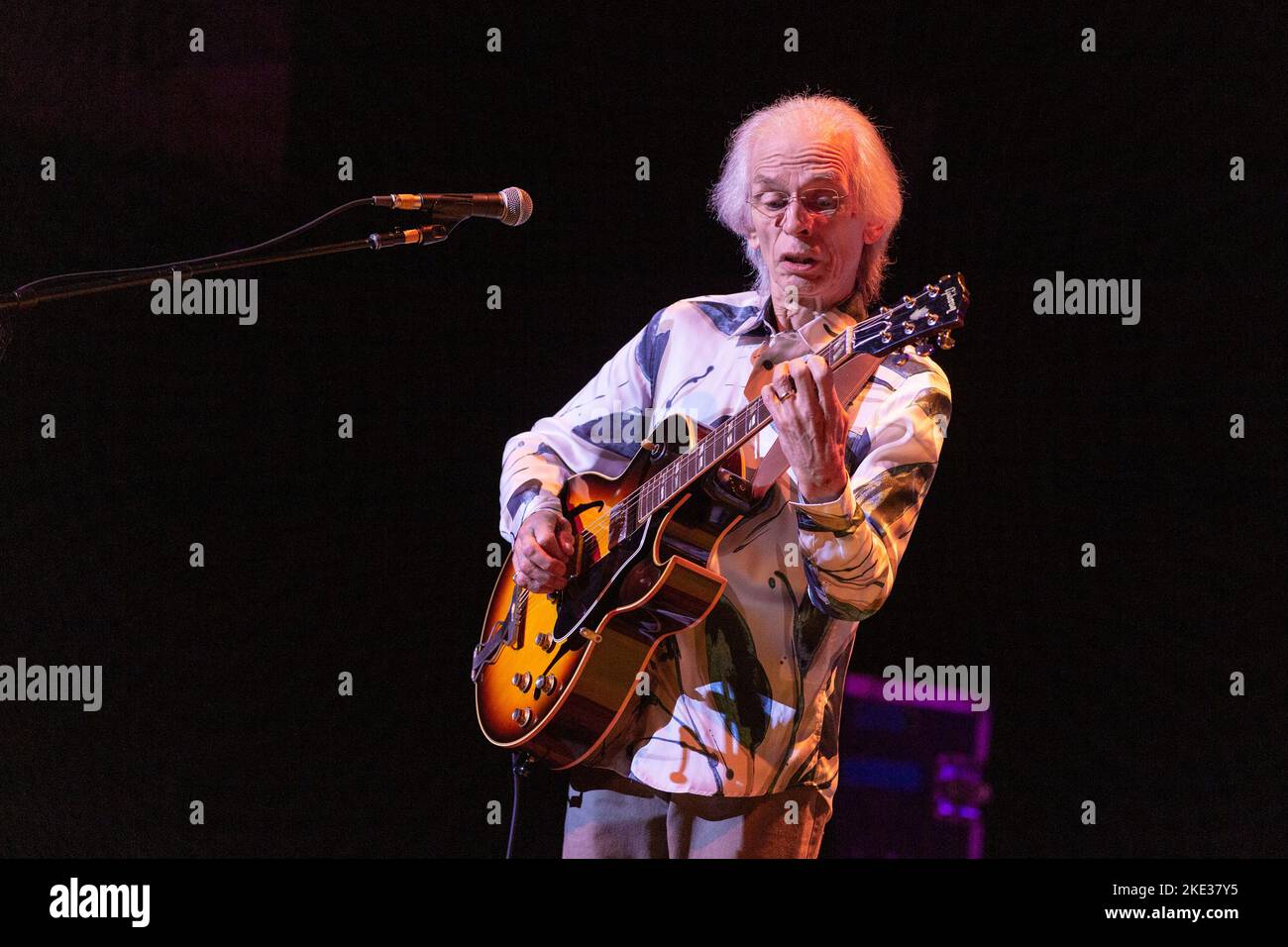 Steve Howe of Yes at the Orpheum Theater on November 9, 2022, in ...