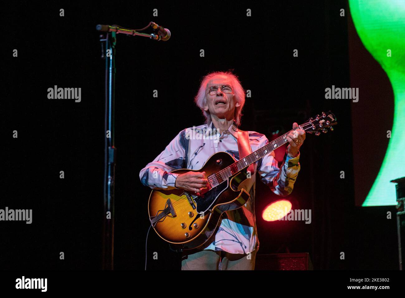 Steve Howe of Yes at the Orpheum Theater on November 9, 2022, in ...