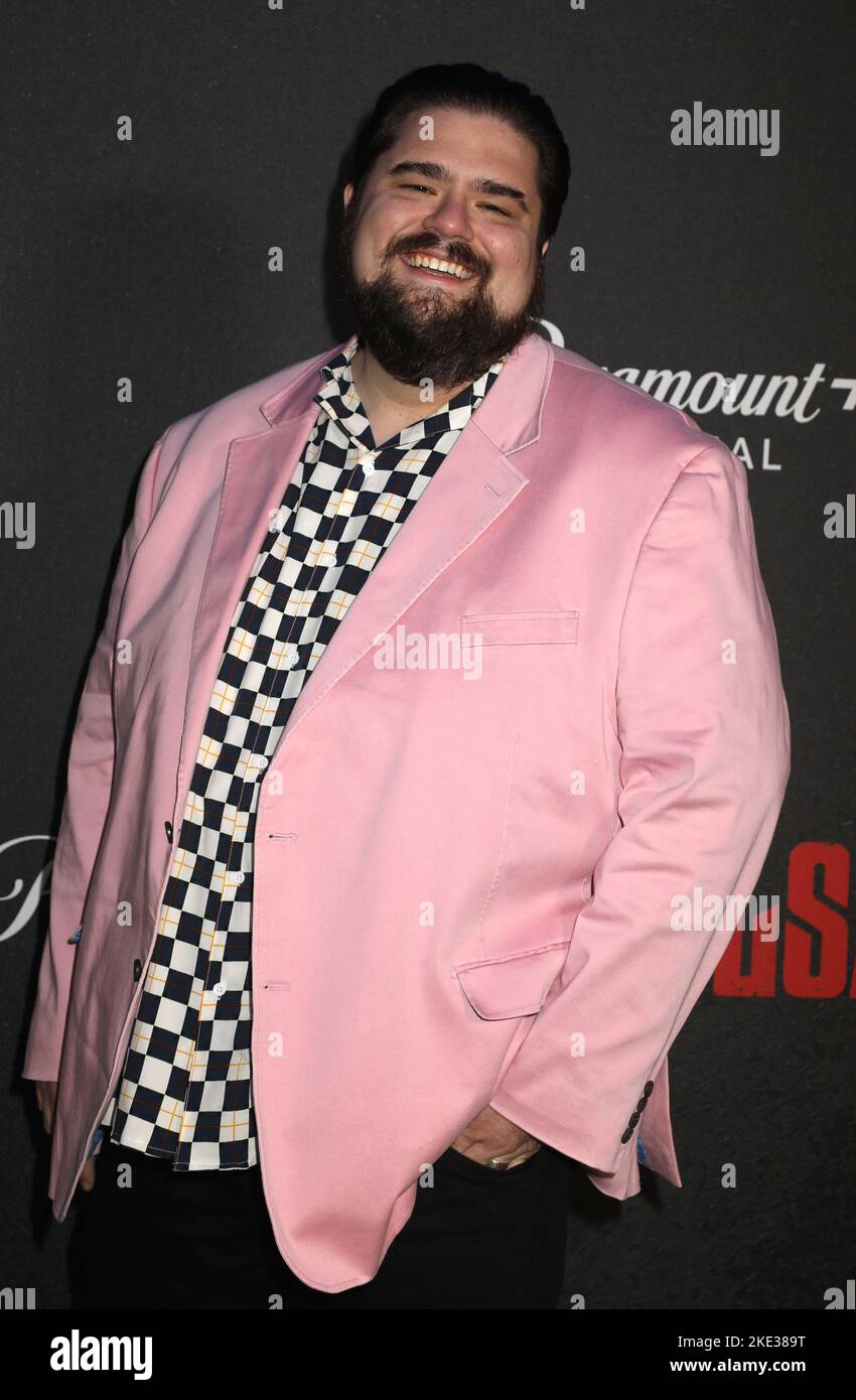 November 9, 2022, New York City, New York, USA: Actor JUSTIN GARCIA ...