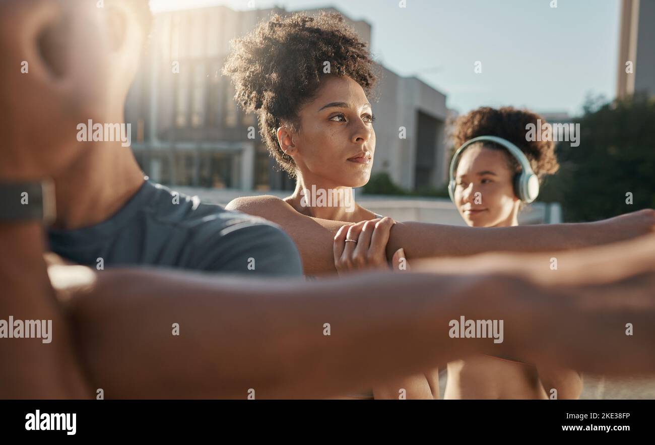 Group run exercise outdoor hi-res stock photography and images - Alamy