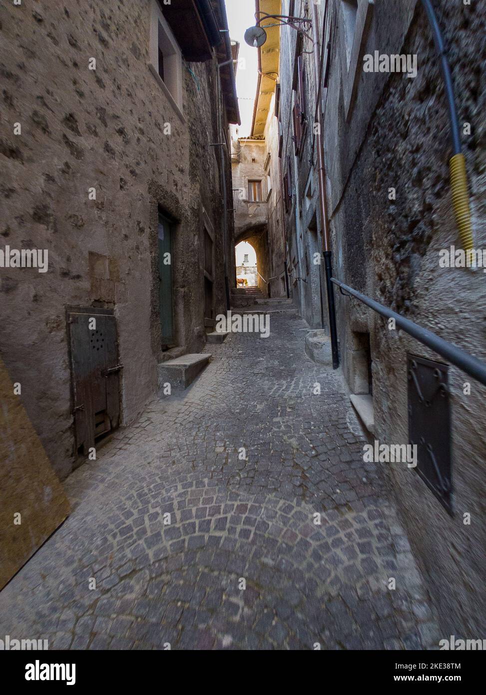 Italy heritage tourism in Abruzzo summer tour Stock Photo - Alamy