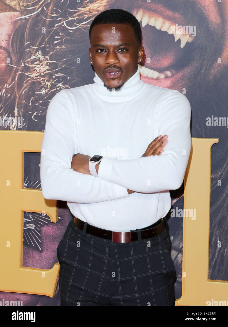 Brandon Miller arrives at The World Premiere of SLUMBERLAND held at ...