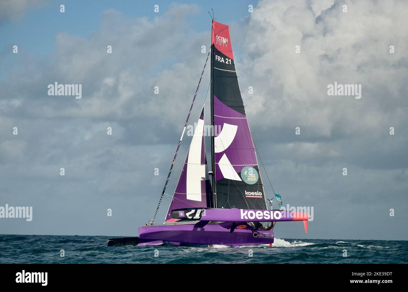 Erwan Le Roux, Koesio, The 12th edition of the Route du Rhum was given ...