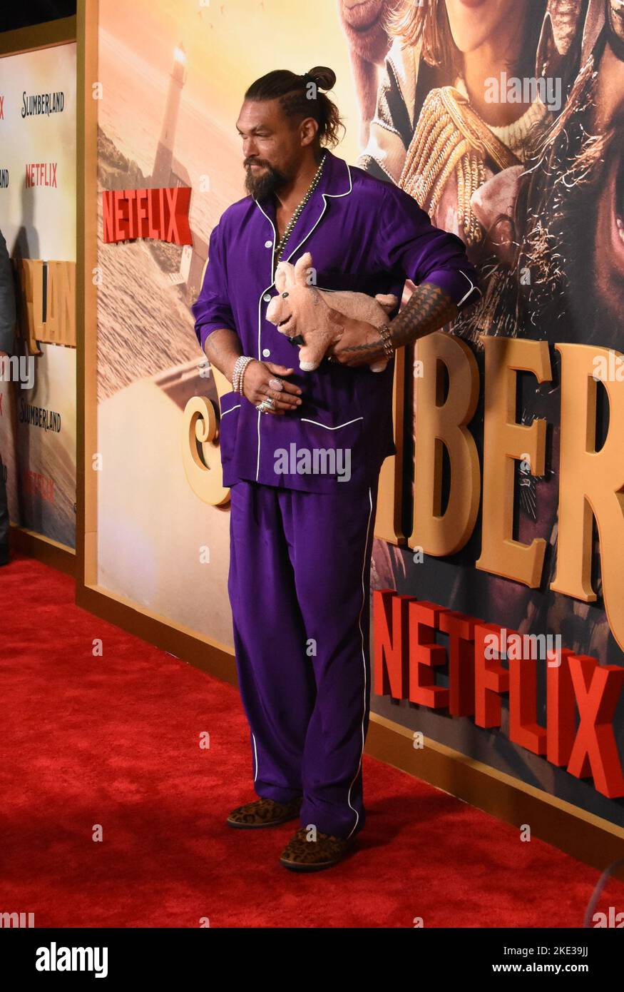 Los Angeles, California, USA 9th Novmeber 2022 Actor Jason Momoa ...