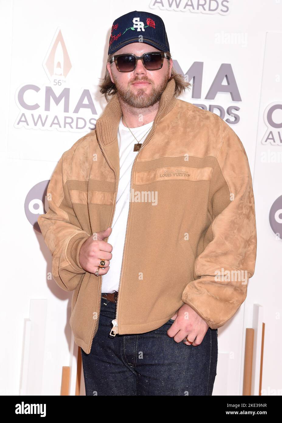 Ernest arriving at the 56th Annual Country Music Association Awards ...