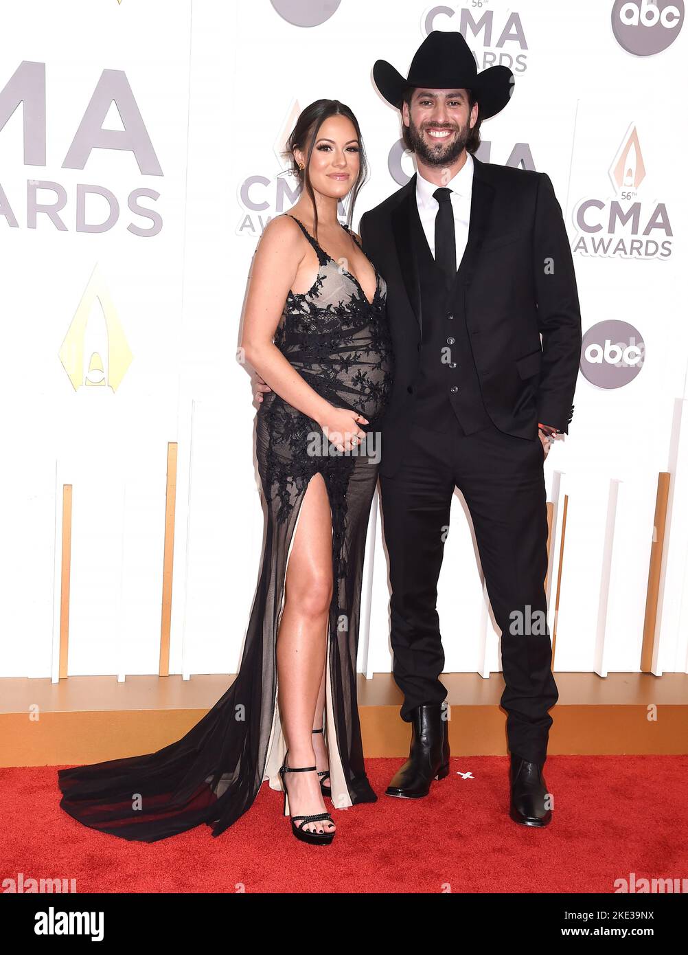 Michael Monaco and Taylor Monaco arriving at the 56th Annual Country ...