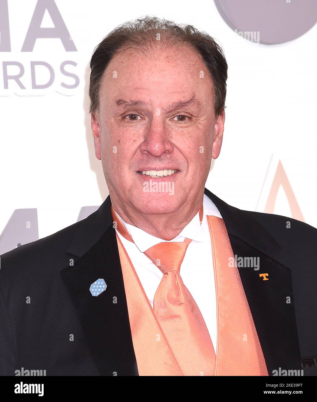 Michael Strickland arriving at the 56th Annual Country Music Association Awards held at the ...