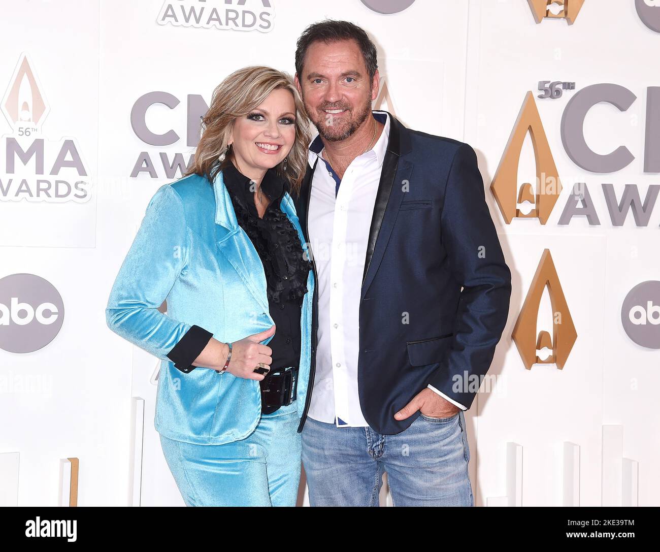 Sonya Isaacs arriving at the 56th Annual Country Music Association ...