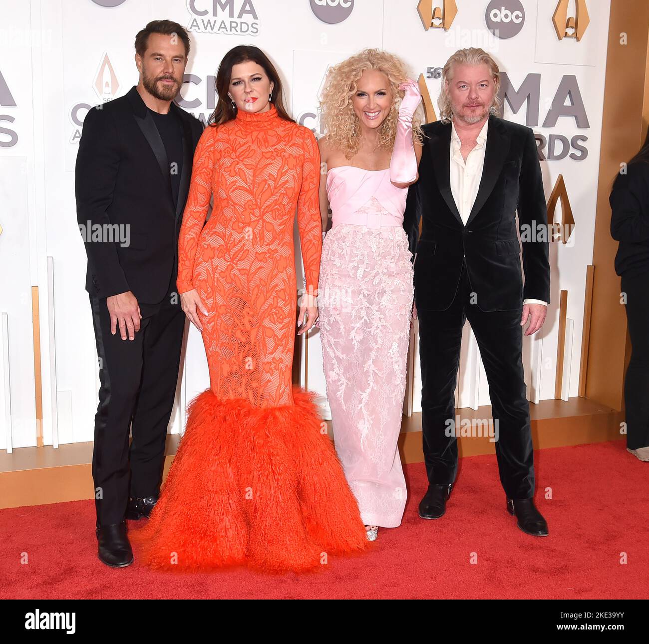 Little Big Town arriving at the 56th Annual Country Music Association ...