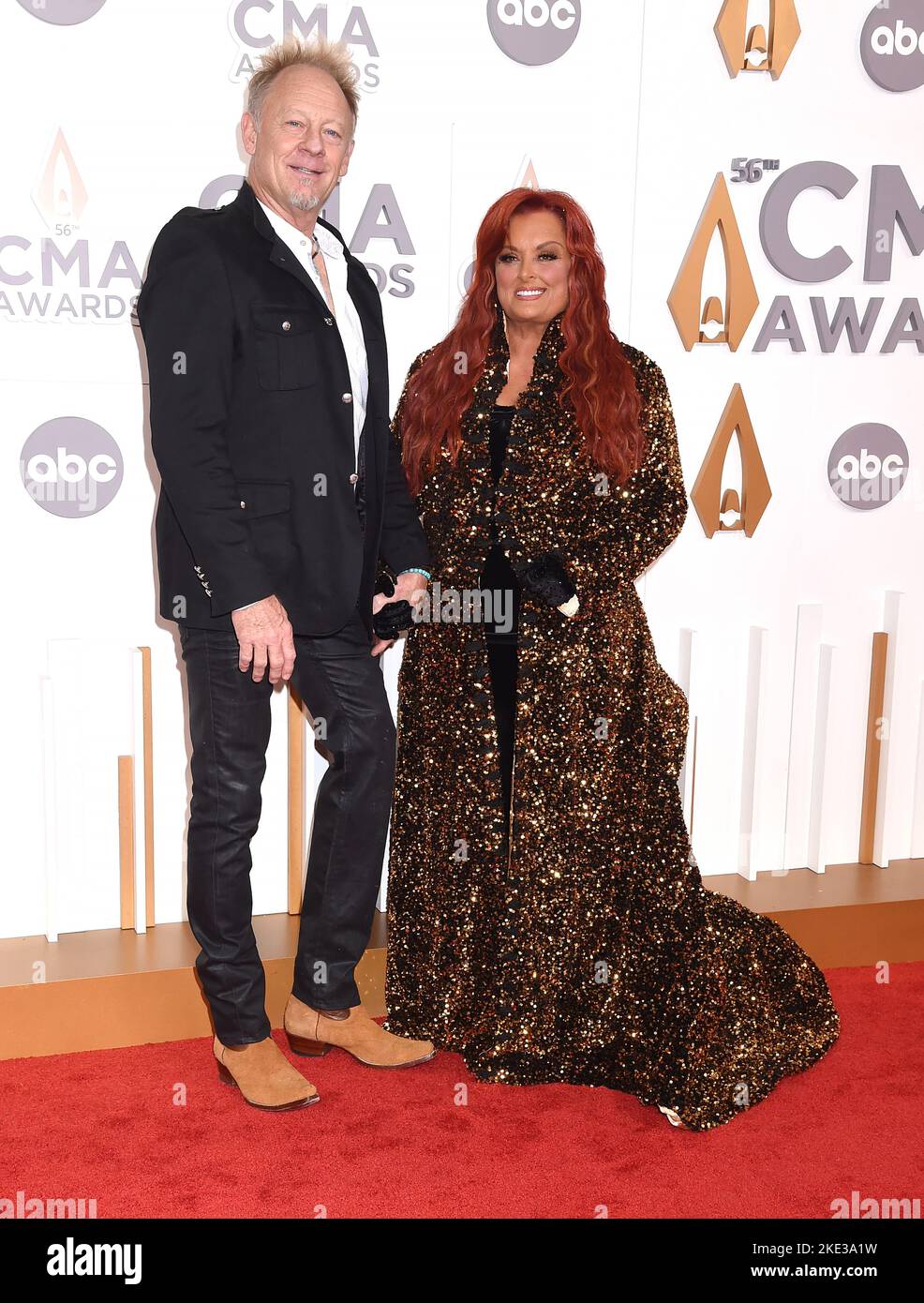 Cactus Moser and Wynonna Judd arriving at the 56th Annual Country Music ...