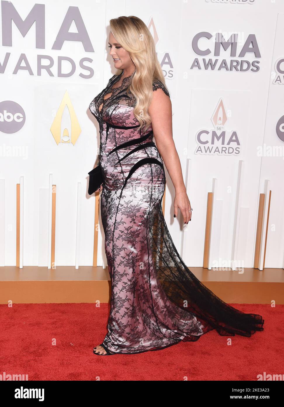 Miranda Lambert arriving at the 56th Annual Country Music Association ...