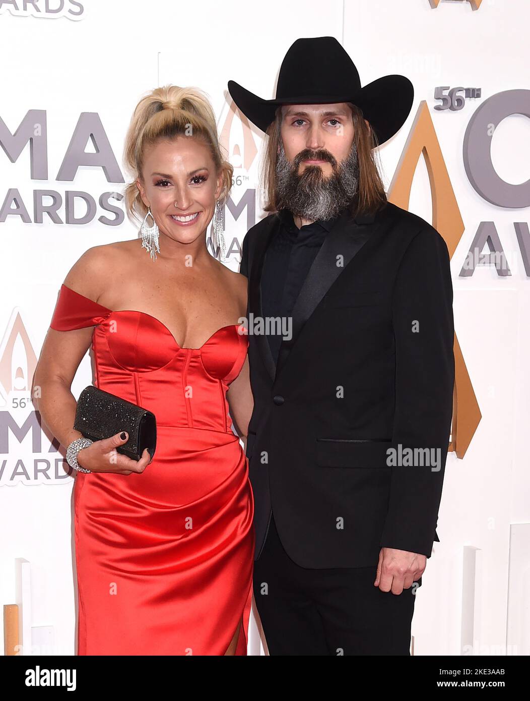 Ryan Gore arriving at the 56th Annual Country Music Association Awards ...