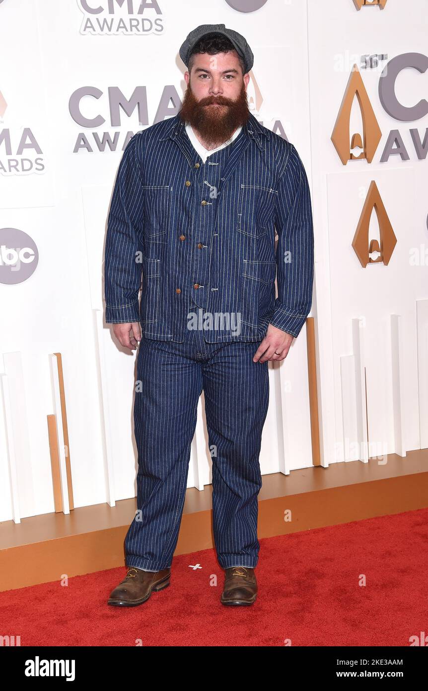 Jason Nix arriving at the 56th Annual Country Music Association Awards ...
