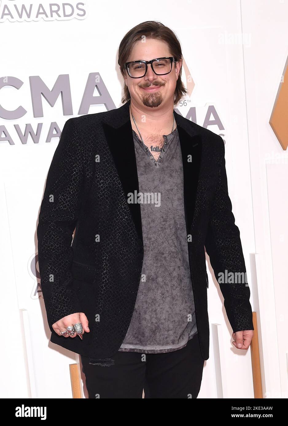 Hardy arriving at the 56th Annual Country Music Association Awards held ...