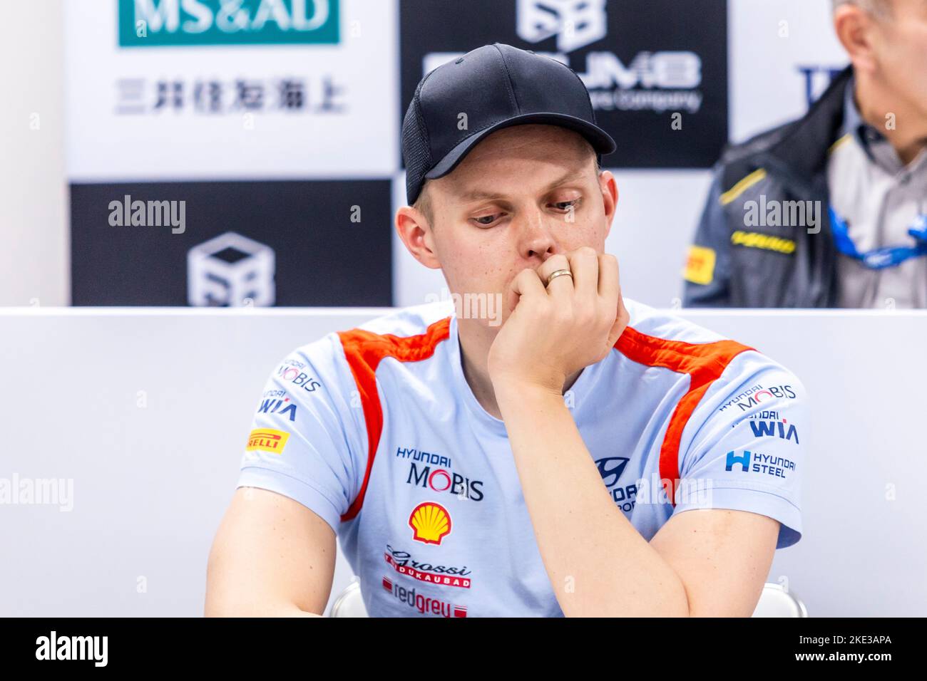 TANAK Ott (est), Hyundai Shell Mobis World Rally Team, Hyundai i20 N ...