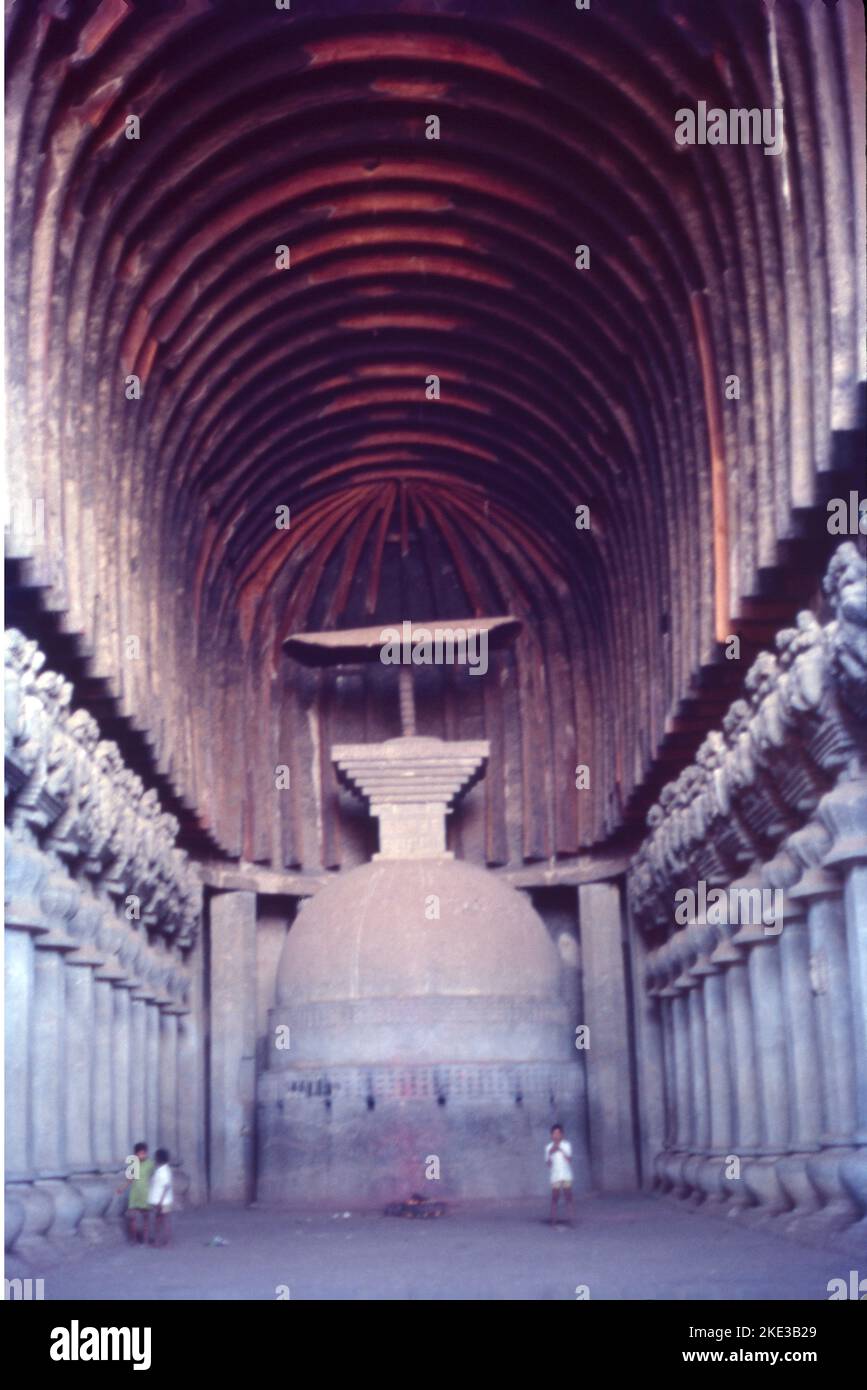 The Karla Caves, Karli Caves, Karle Caves or Karla Cells, are a complex ...