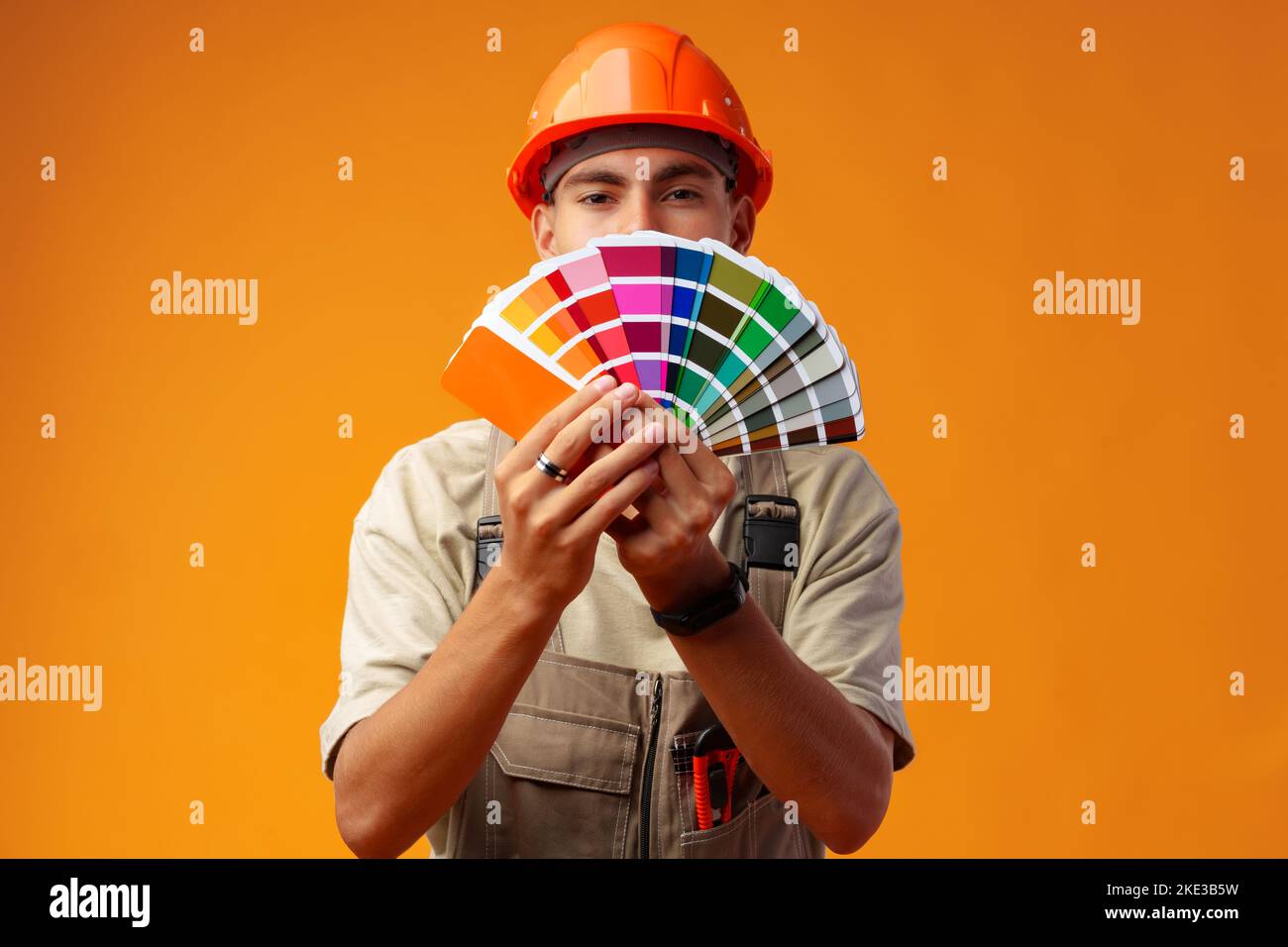Uniform color palette hi-res stock photography and images - Alamy