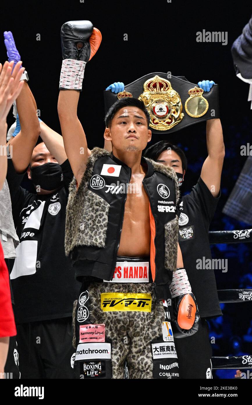 Saitama, Japan. 1st Nov, 2022. Hiroto Kyoguchi WBA (Super) light ...