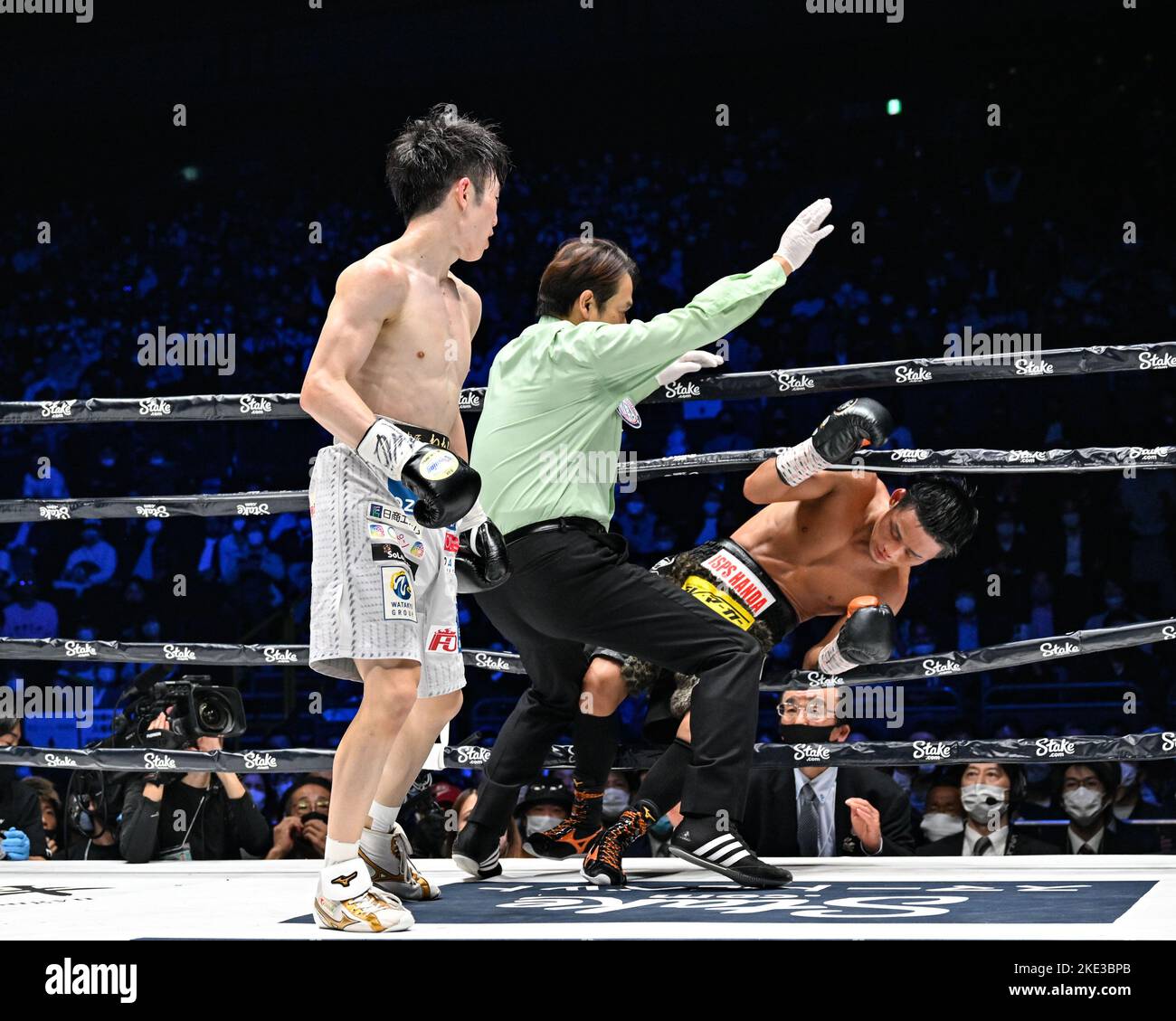 Saitama, Japan. 1st Nov, 2022. WBC light flyweight champion Kenshiro ...
