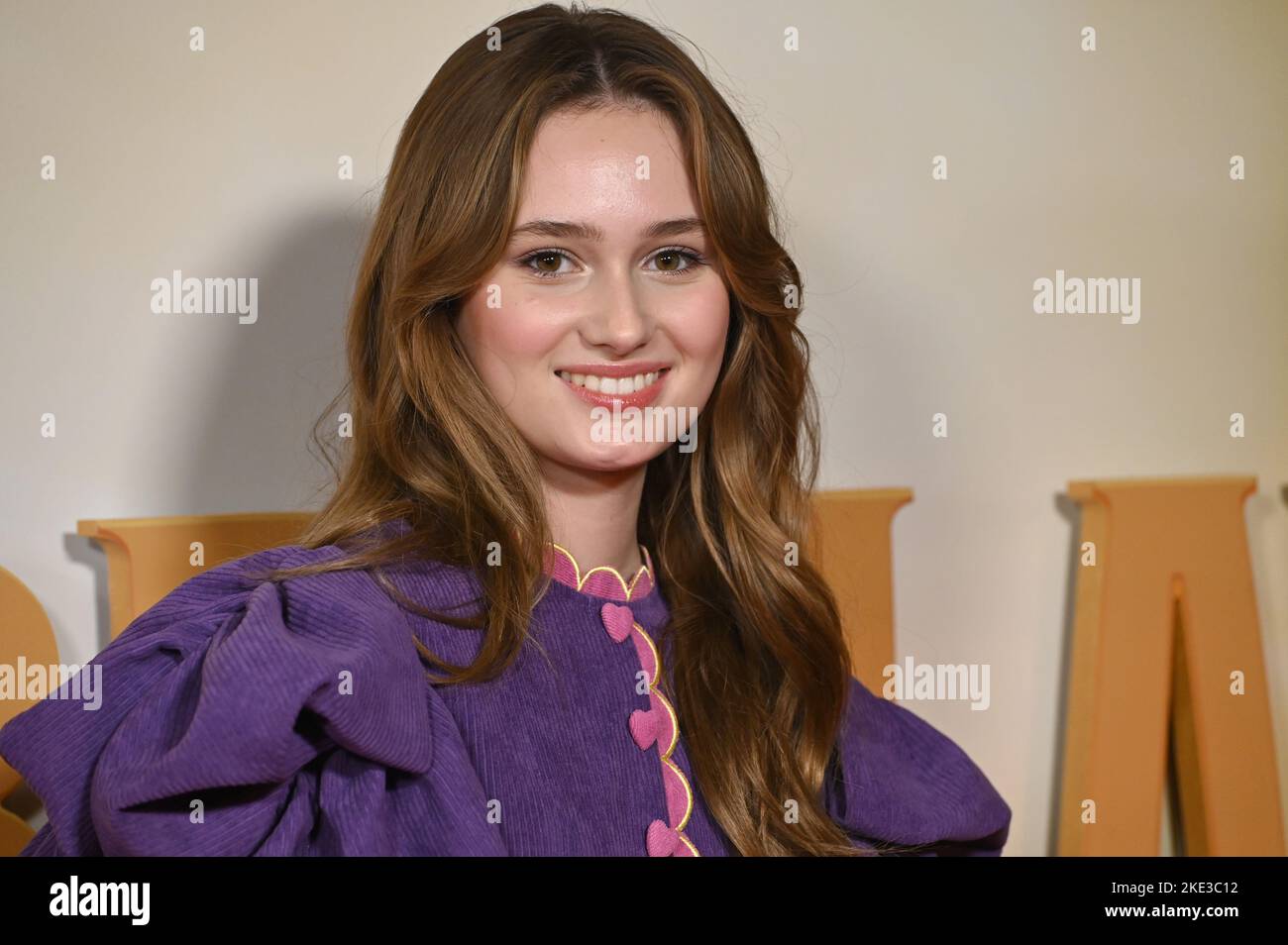 Los Angeles Usa 09th Nov 2022 Audrey Grace Marshall At The Premiere For Slumberland At The