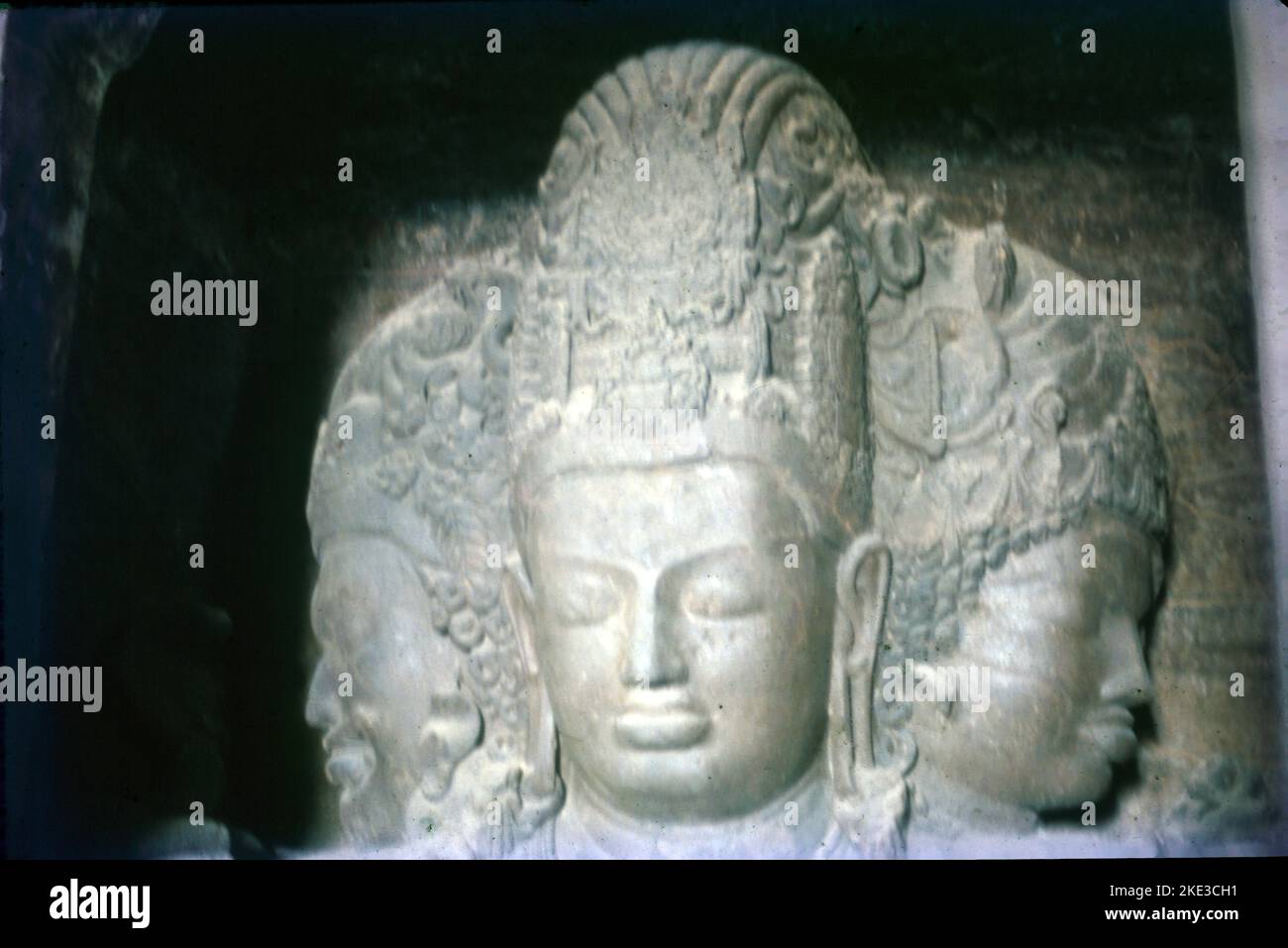 Trimurti sadashiv three faced shiva hi-res stock photography and images ...