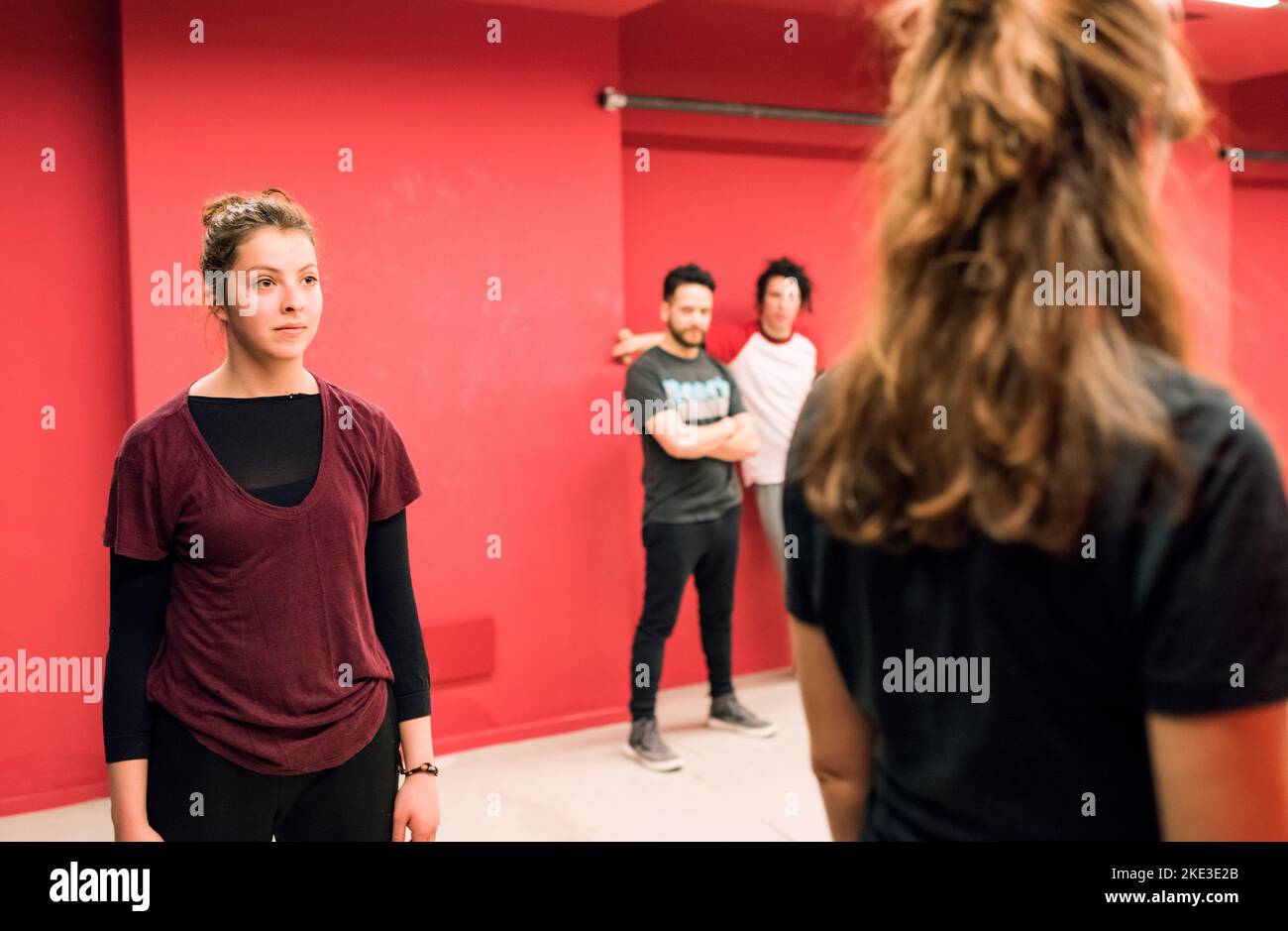 Observed teacher hi-res stock photography and images - Alamy