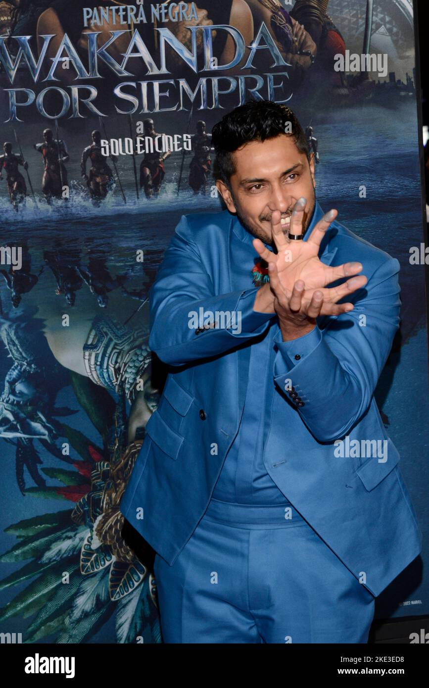 Satelite City, Mexico. 9th Nov, 2022. Actor Tenoch Huerta attends red ...