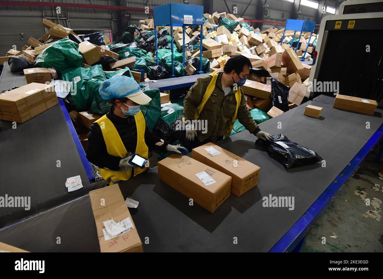 The staff is working hard in the Network Operation Center of the ...