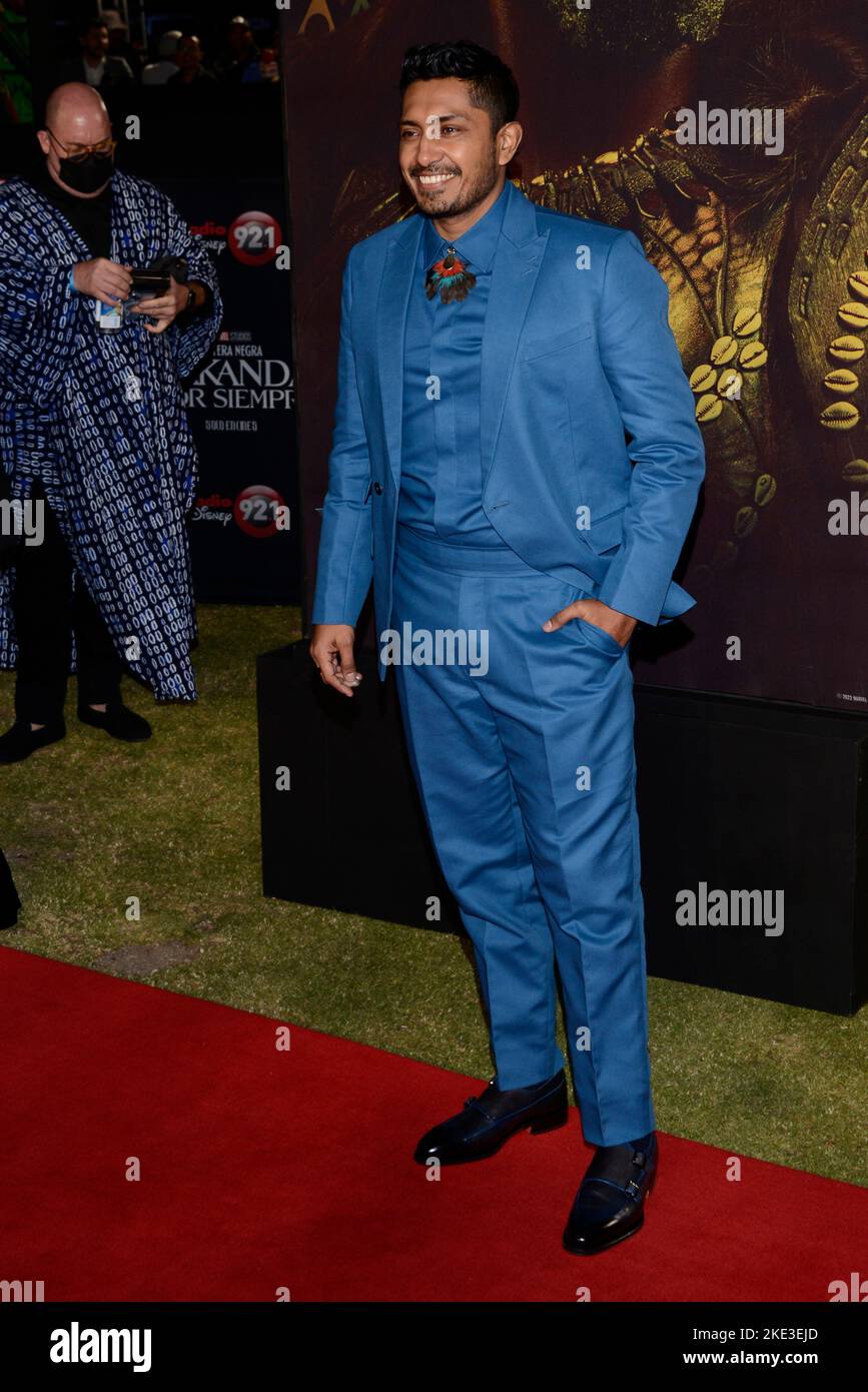 Satelite City, Mexico. 9th Nov, 2022. Actor Tenoch Huerta attends red ...