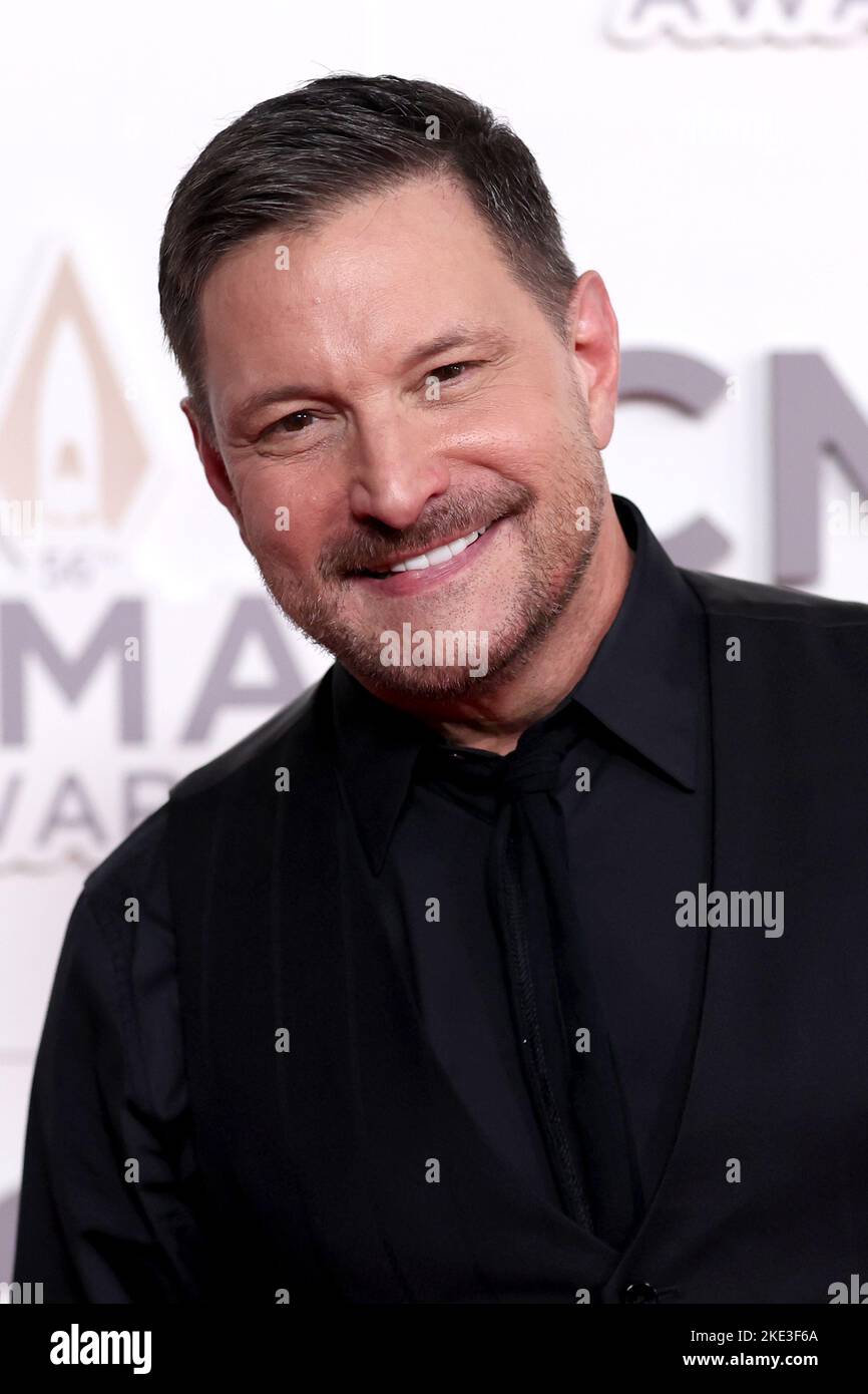 Ty Herndon arriving at the 56th Annual Country Music Association Awards ...