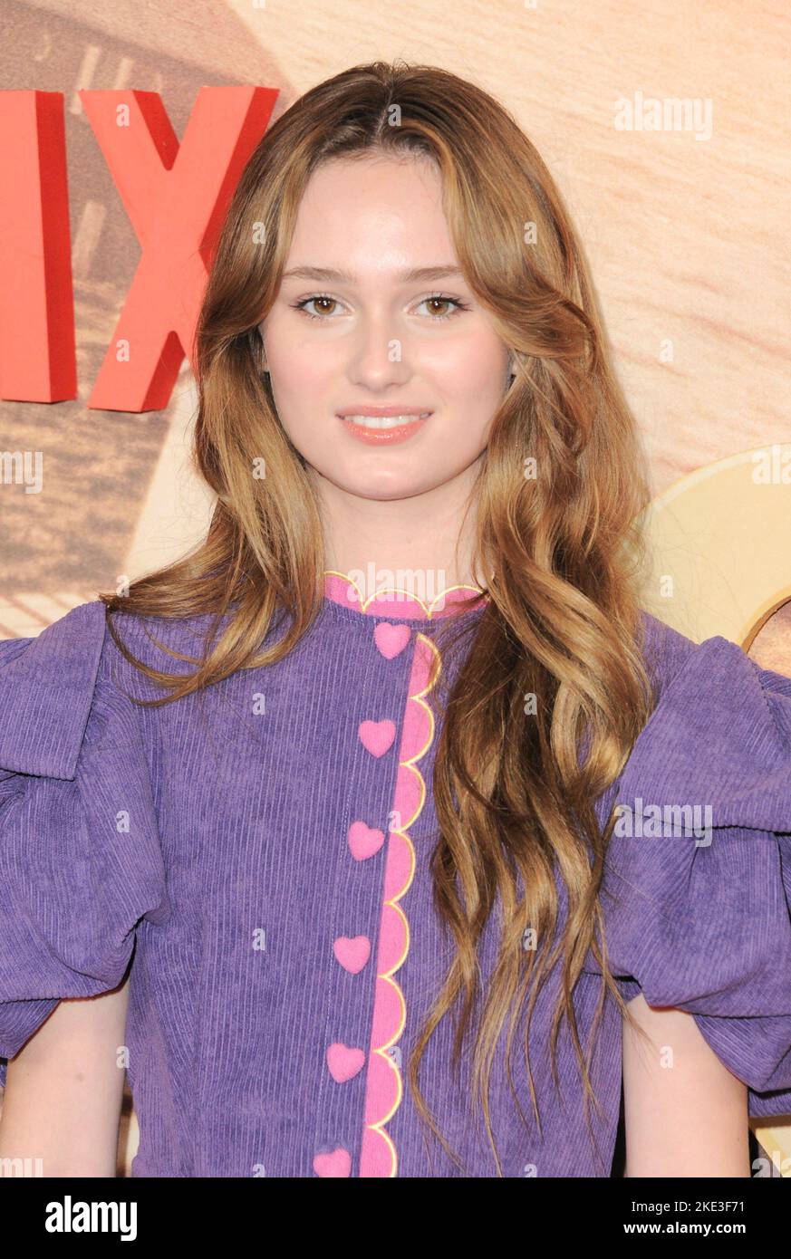 Los Angeles, CA. 9th Nov, 2022. Audrey Grace Marshall at arrivals for SLUMBERLAND Premiere ...