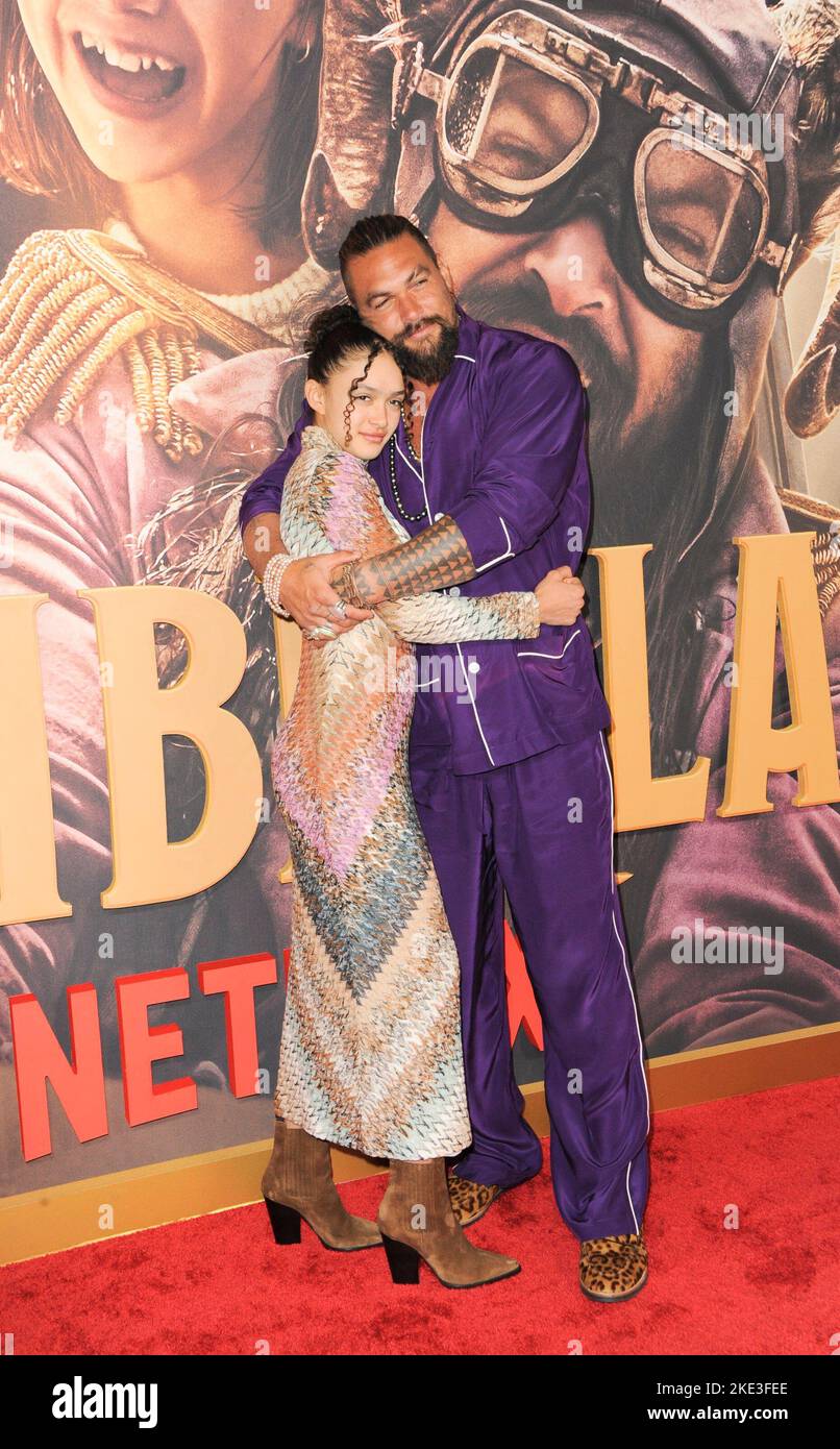 Los Angeles, CA. 9th Nov, 2022. Jason Momoa, Lola Iolani Momoa at ...