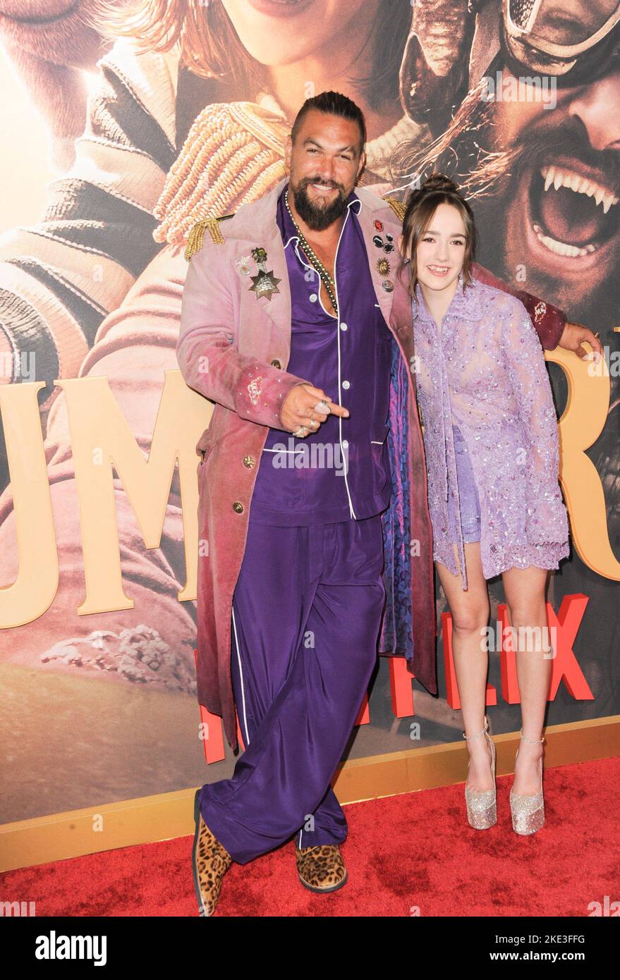 Los Angeles, CA. 9th Nov, 2022. Marlow Barkley, Jason Momoa at arrivals ...