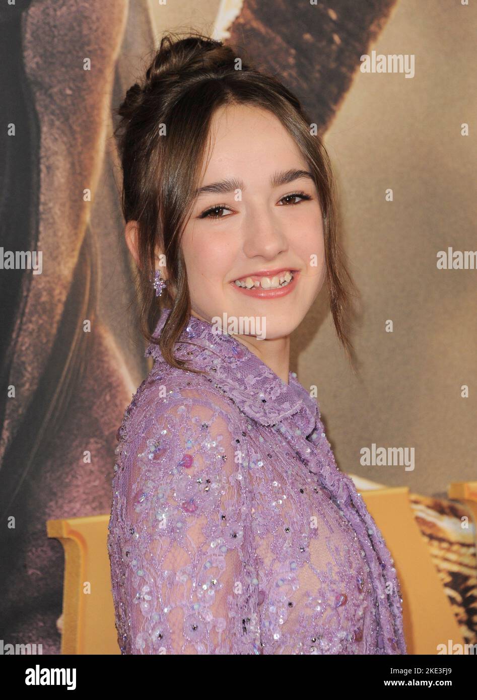 Los Angeles, CA. 9th Nov, 2022. Marlow Barkley at arrivals for SLUMBERLAND Premiere, Westfield ...